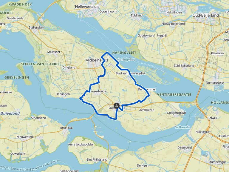 Wandeling in Goeree-Overflakkee langs roze flamingo’s 🦩. Zuid-Holland ...